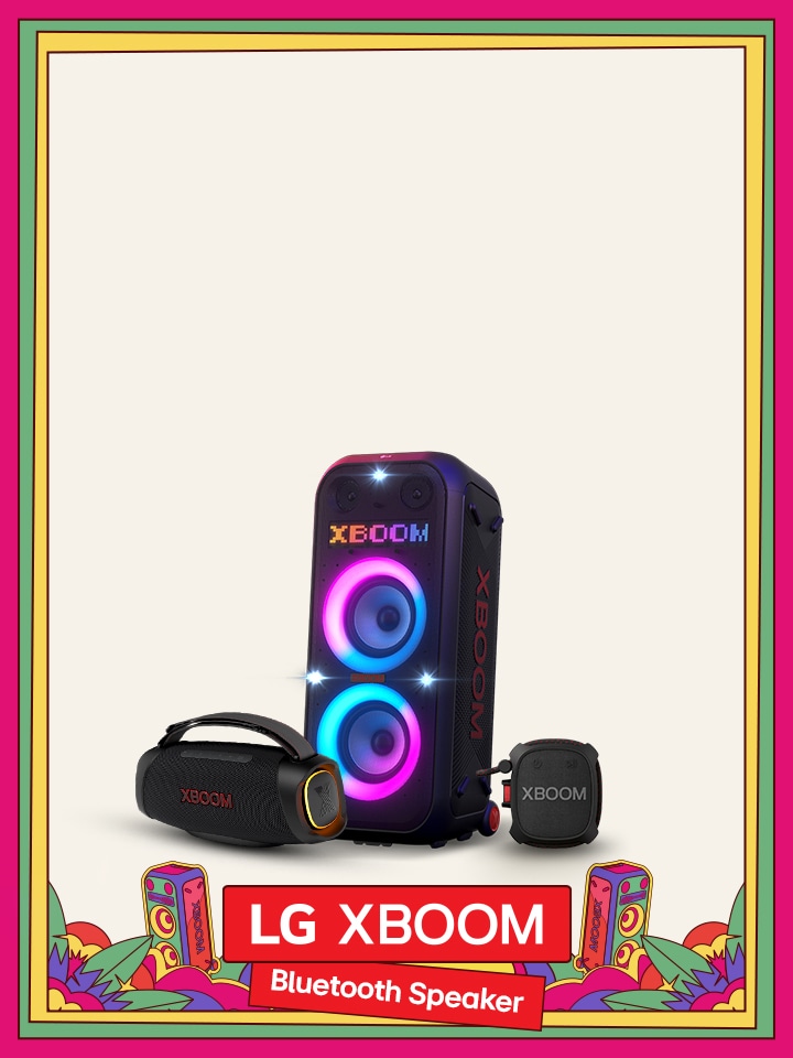 XBOOM: Booming Bass and Crisp High-end Audio | LG ZA